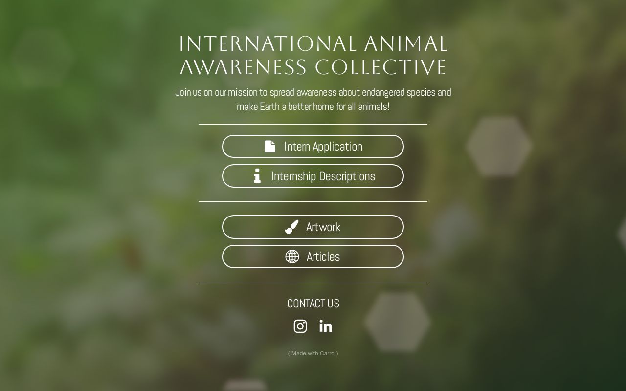 International Animal Awareness Collective